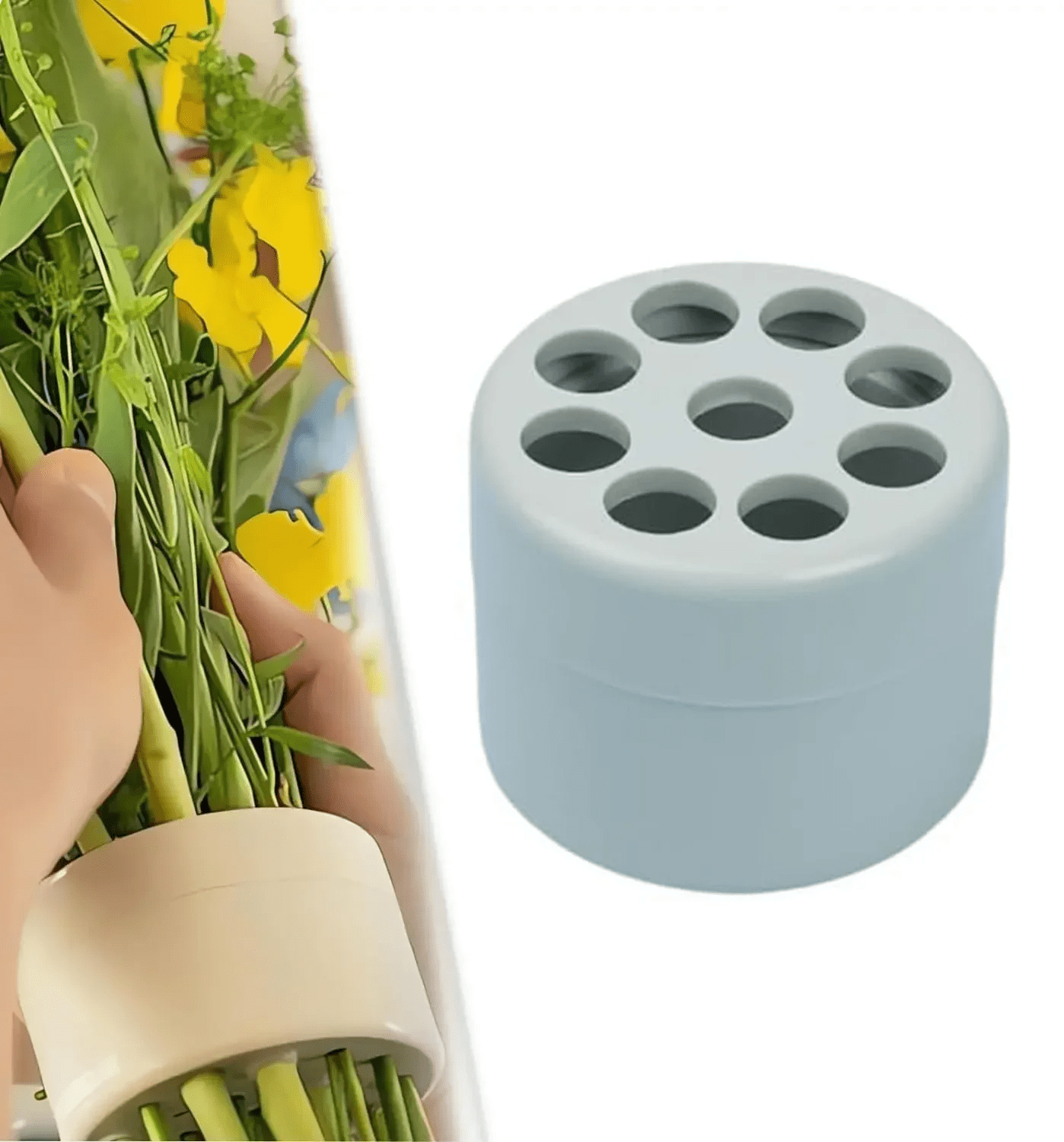 Spiral Ikebana Stem Holder for Flowers Spiral Stem Holder for Vases ...