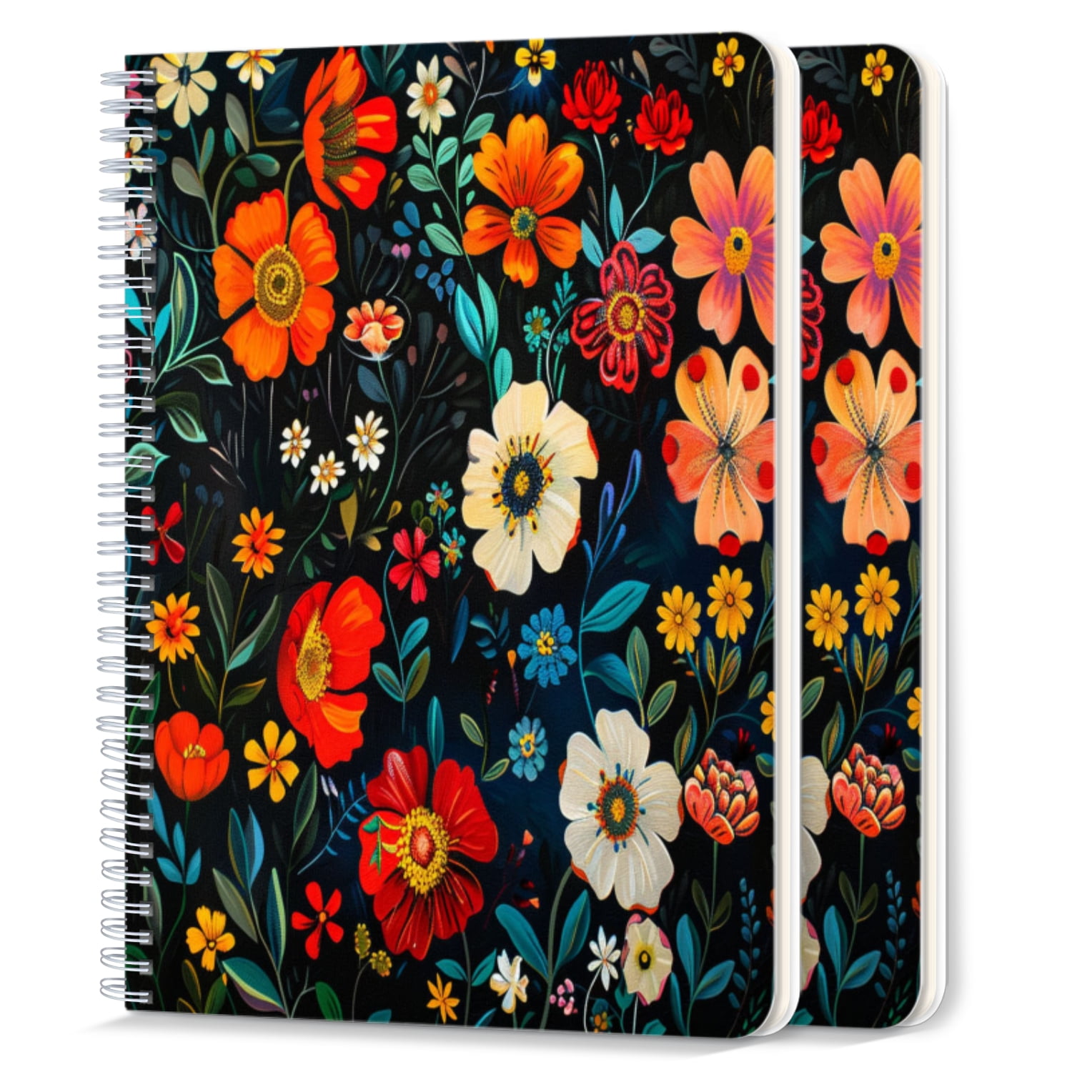 Spiral Journal Notebook,50 Sheets A5 College Ruled Notebook/Journal 2 ...