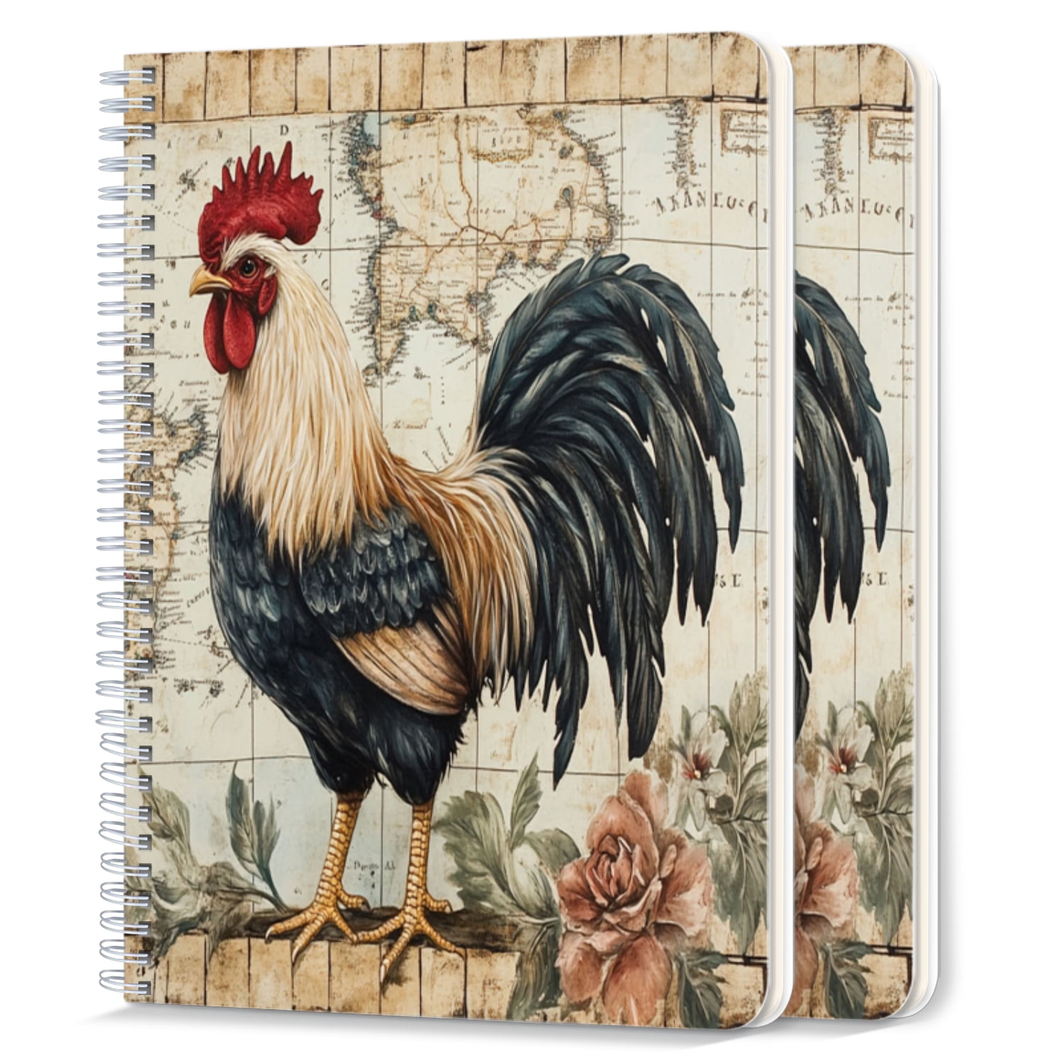 Spiral Journal Notebook,50 Sheets A5 College Ruled Notebook/Journal 2 ...