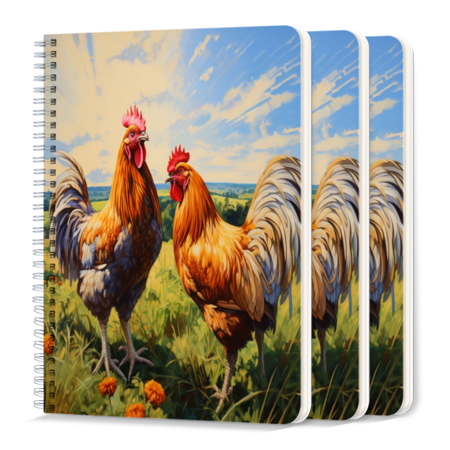 Spiral Journal Notebook,50 Sheets A5 College Ruled Notebook/Journal 3 ...