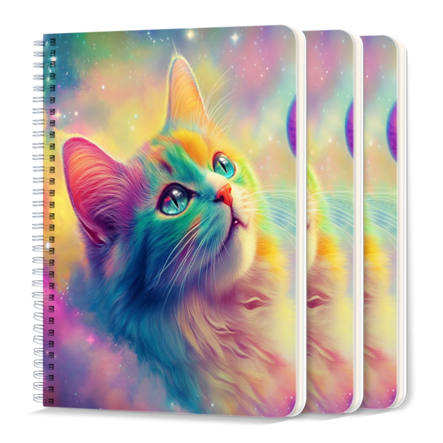 Spiral Journal Notebook,50 Sheets A5 College Ruled Notebook/Journal 3 ...