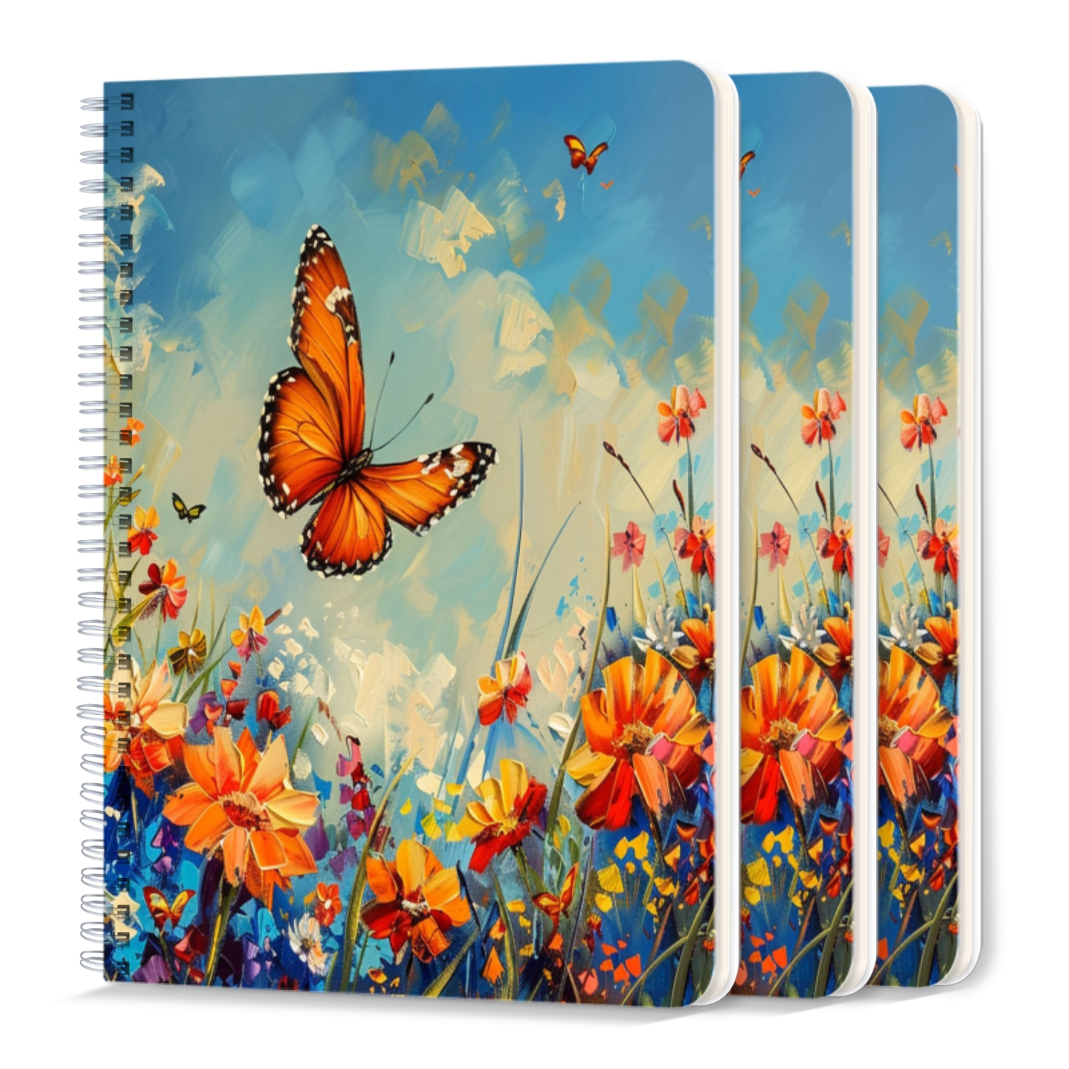 Spiral Journal Notebook,50 Sheets A5 College Ruled Notebook/Journal 3 ...