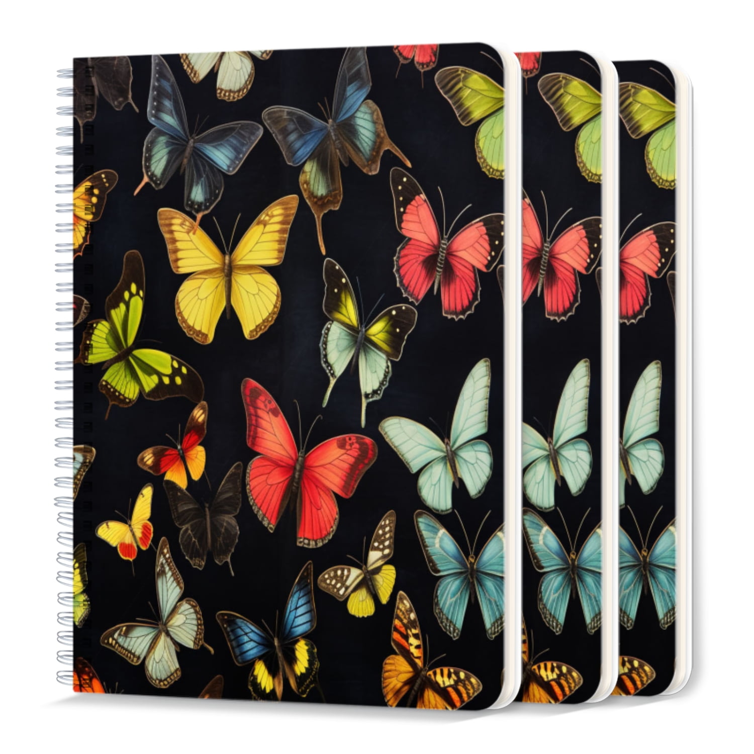Spiral Journal Notebook,50 Sheets A5 College Ruled Notebook/Journal 3 ...