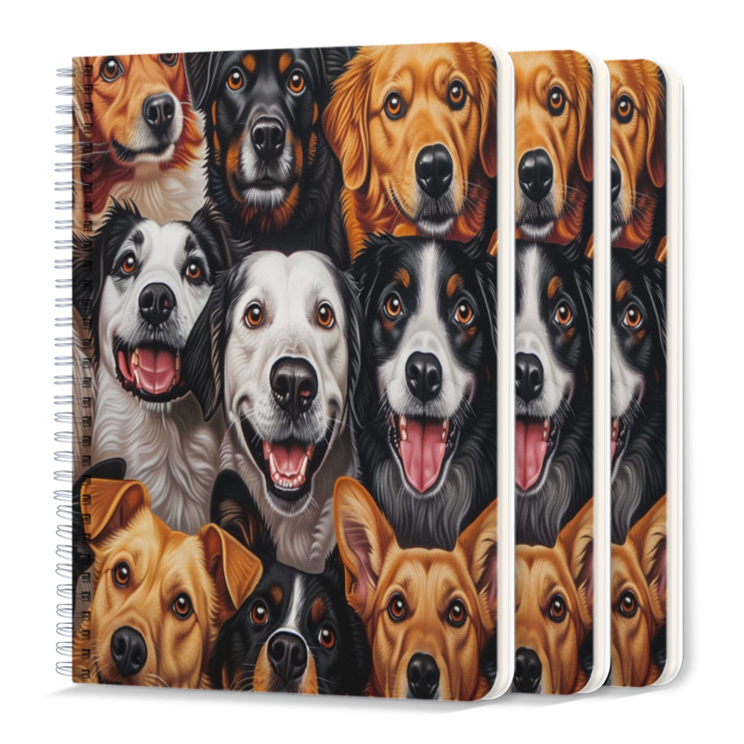 Spiral Journal Notebook,50 Sheets A5 College Ruled Notebook/Journal 3 ...