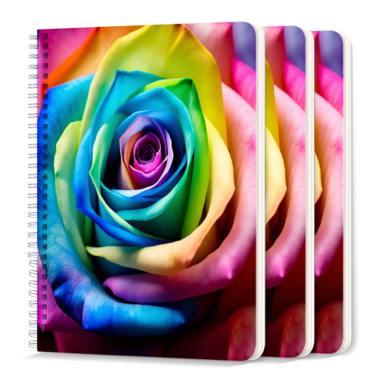 Spiral Journal Notebook,50 Sheets A5 College Ruled Notebook/Journal 3 ...