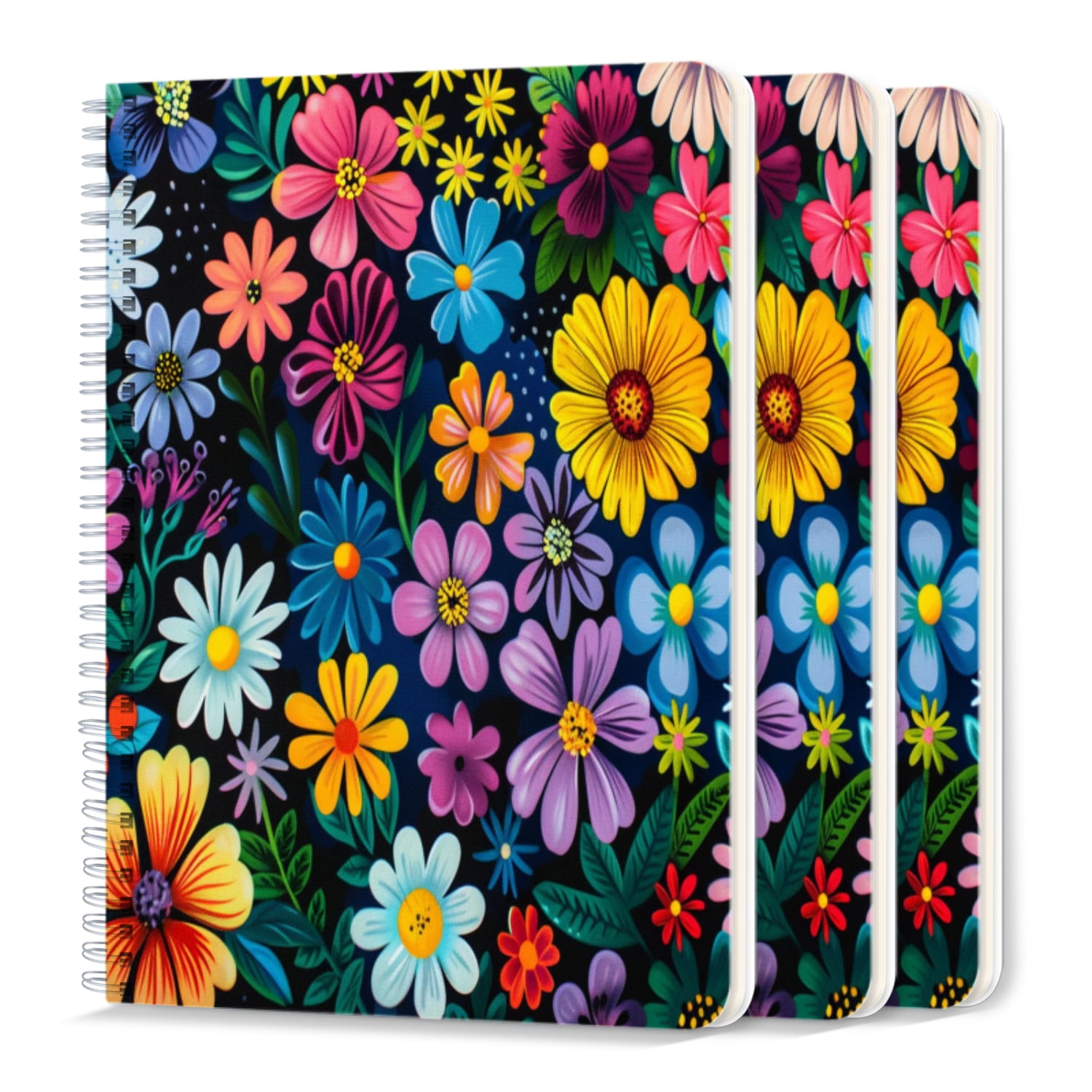 Spiral Journal Notebook,50 Sheets A5 College Ruled Notebook/Journal 3 ...