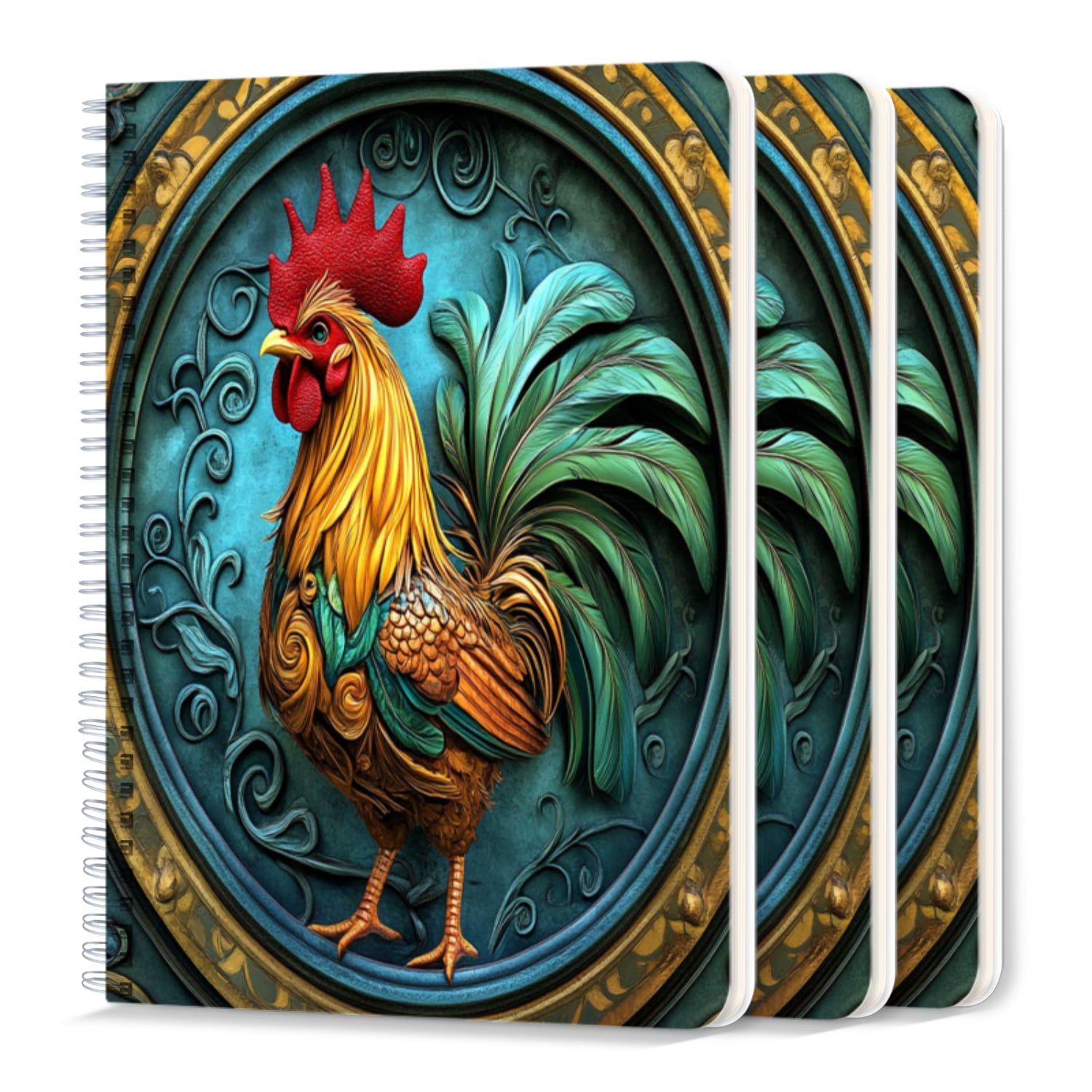 Spiral Journal Notebook,50 Sheets A5 College Ruled Notebook/Journal 3 ...