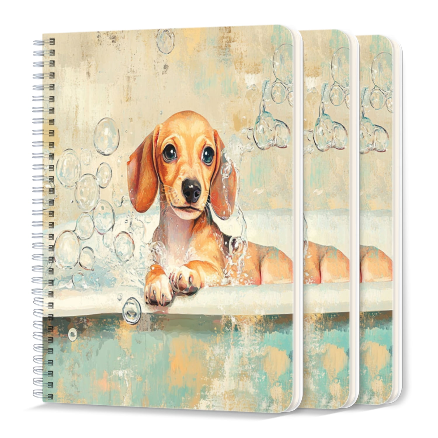 Spiral Journal Notebook,50 Sheets A5 College Ruled Notebook/Journal 3 ...
