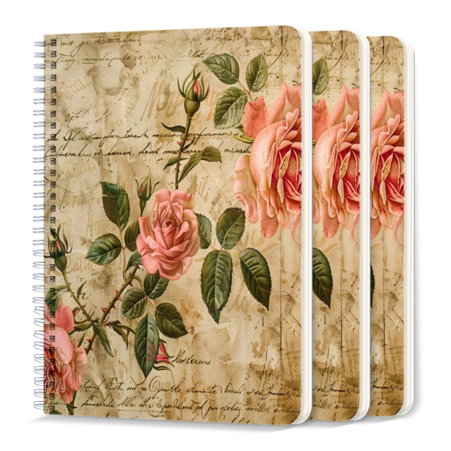 Spiral Journal Notebook,50 Sheets A5 College Ruled Notebook/Journal 3 ...