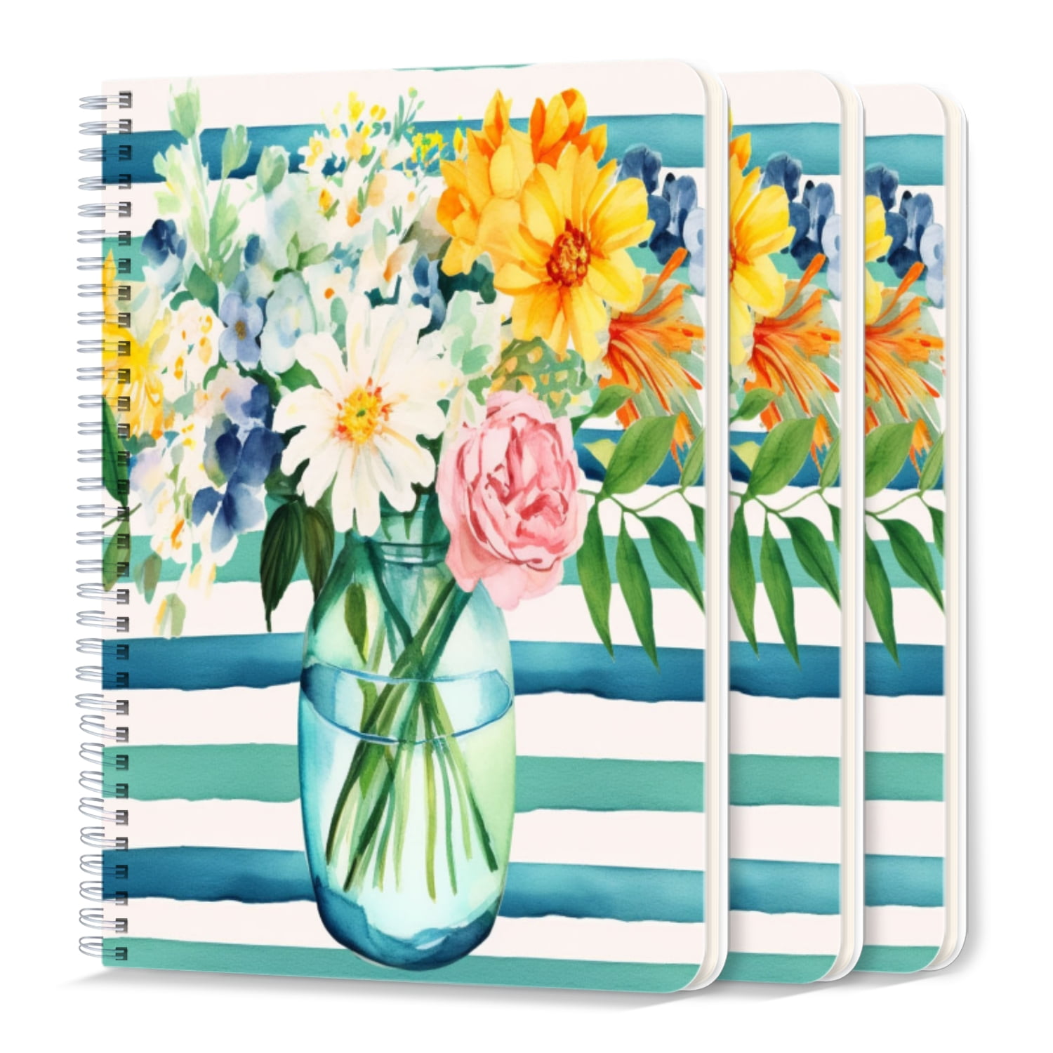 Spiral Journal Notebook,50 Sheets A5 College Ruled Notebook/Journal 3 ...