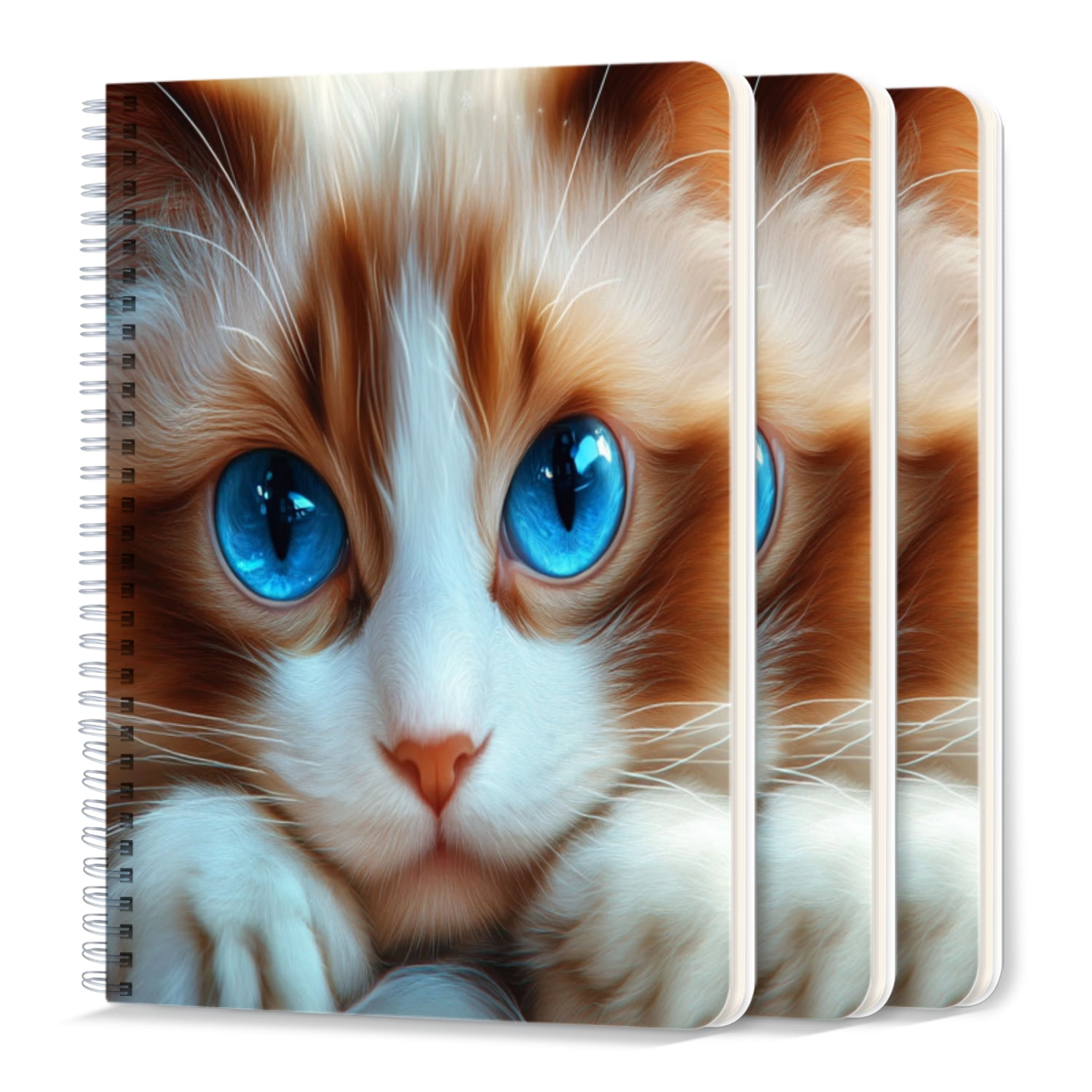 Spiral Journal Notebook,50 Sheets A5 College Ruled Notebook/Journal 3 ...