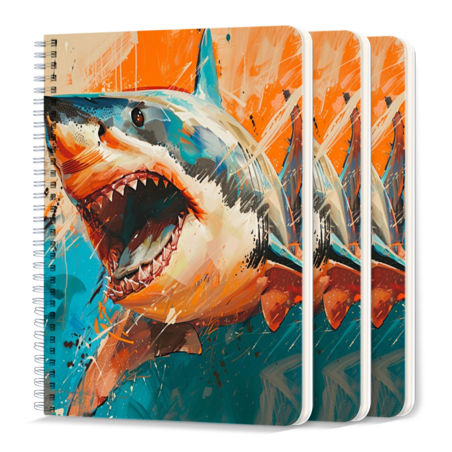 Spiral Journal Notebook,50 Sheets A5 College Ruled Notebook/Journal 3 ...