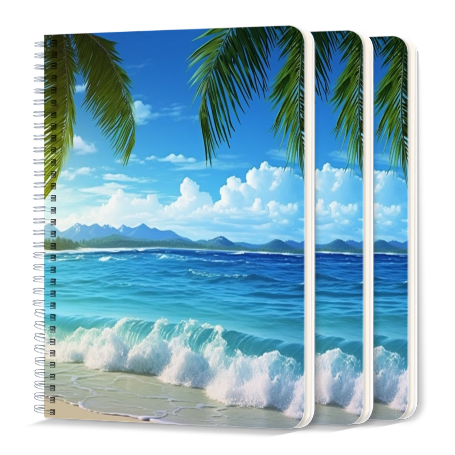Spiral Journal Notebook,50 Sheets A5 College Ruled Notebook/Journal 3 ...