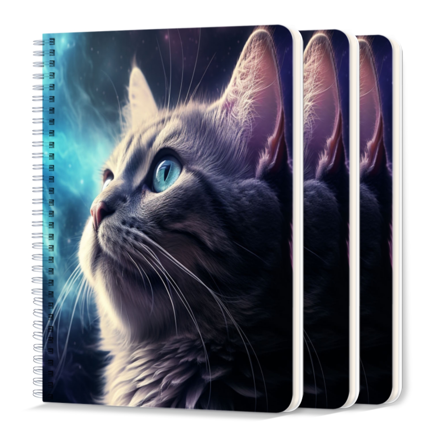 Spiral Journal Notebook,50 Sheets A5 College Ruled Notebook/Journal 3 ...