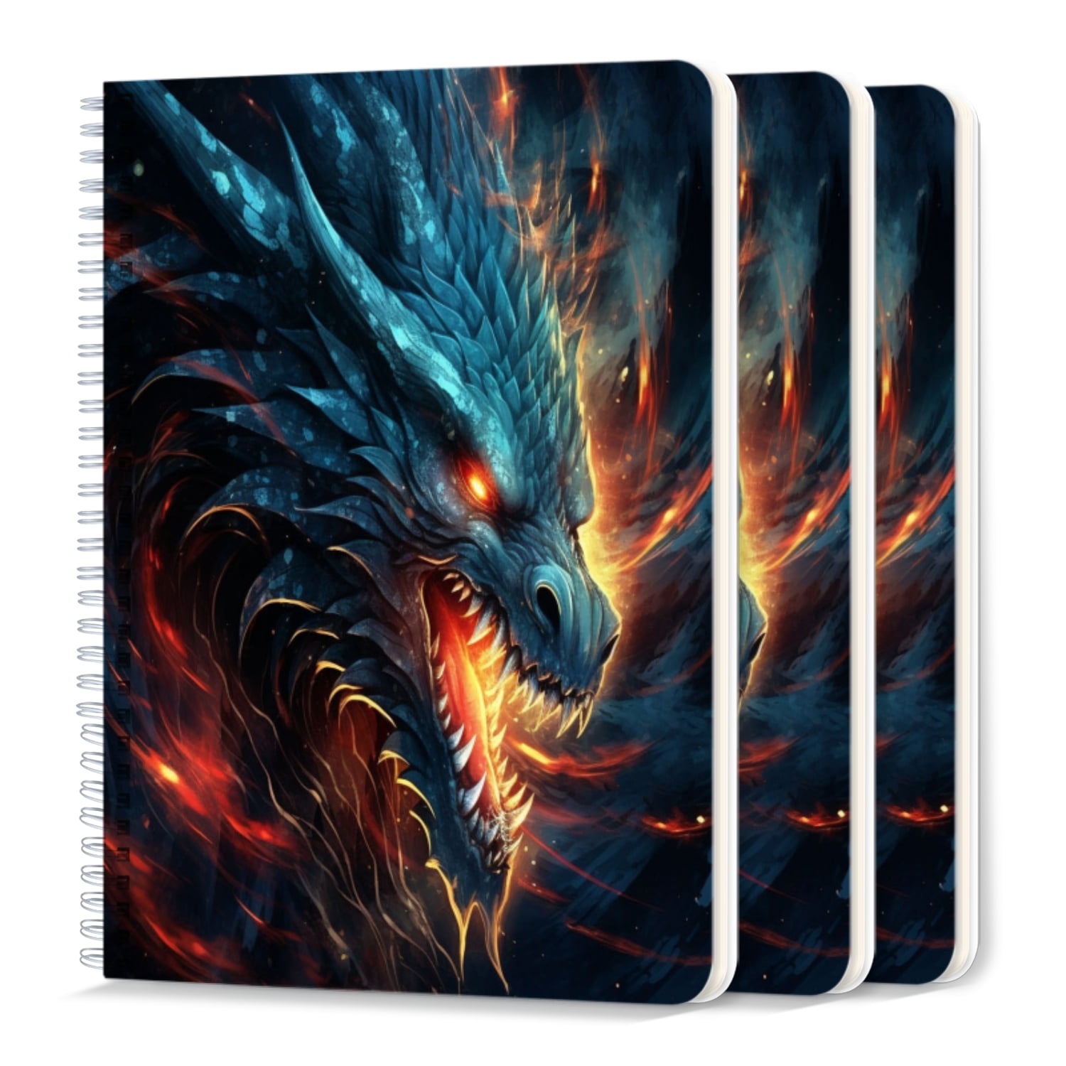 Spiral Journal Notebook,50 Sheets A5 College Ruled Notebook/Journal 3 ...