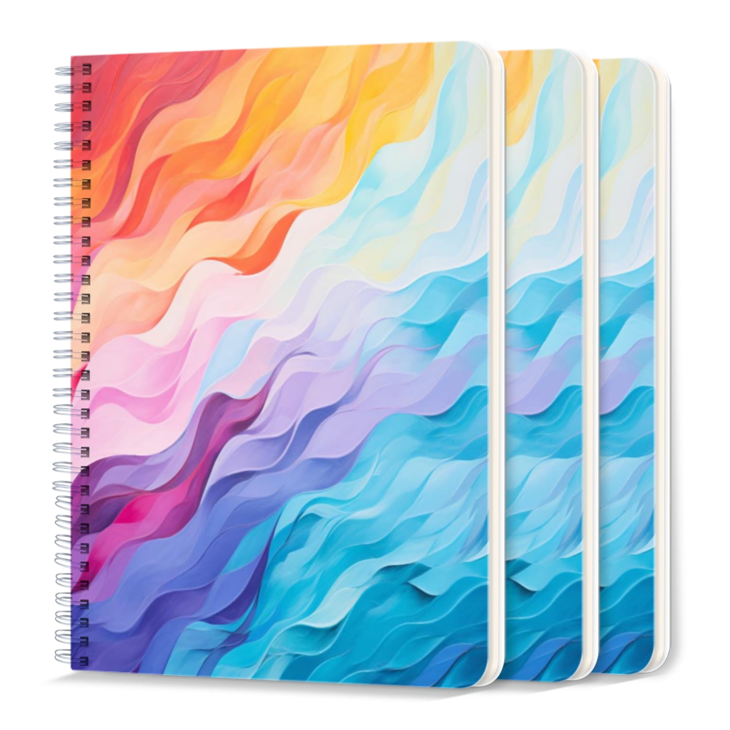 Spiral Journal Notebook,50 Sheets A5 College Ruled Notebook/Journal 3 ...
