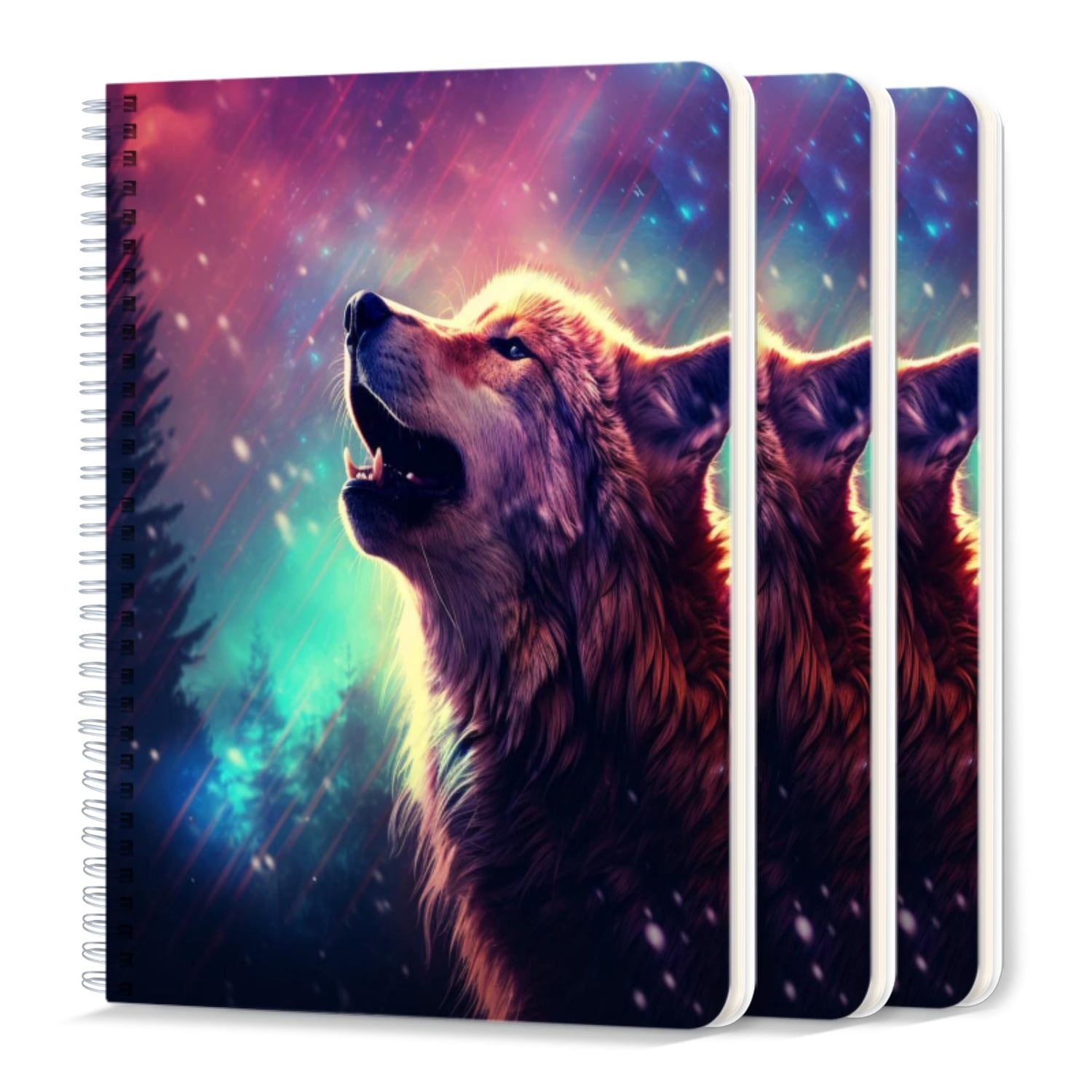 Spiral Journal Notebook,50 Sheets A5 College Ruled Notebook/Journal 3 ...