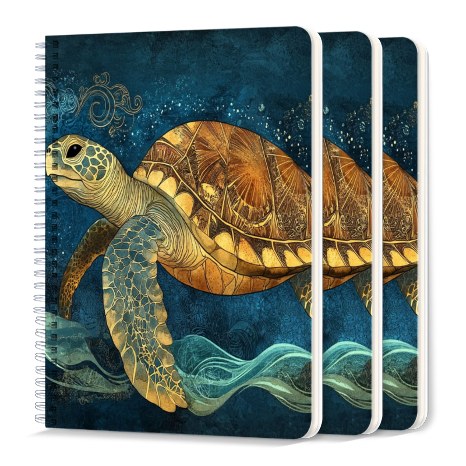 Spiral Journal Notebook,50 Sheets A5 College Ruled Notebook/Journal 3 ...