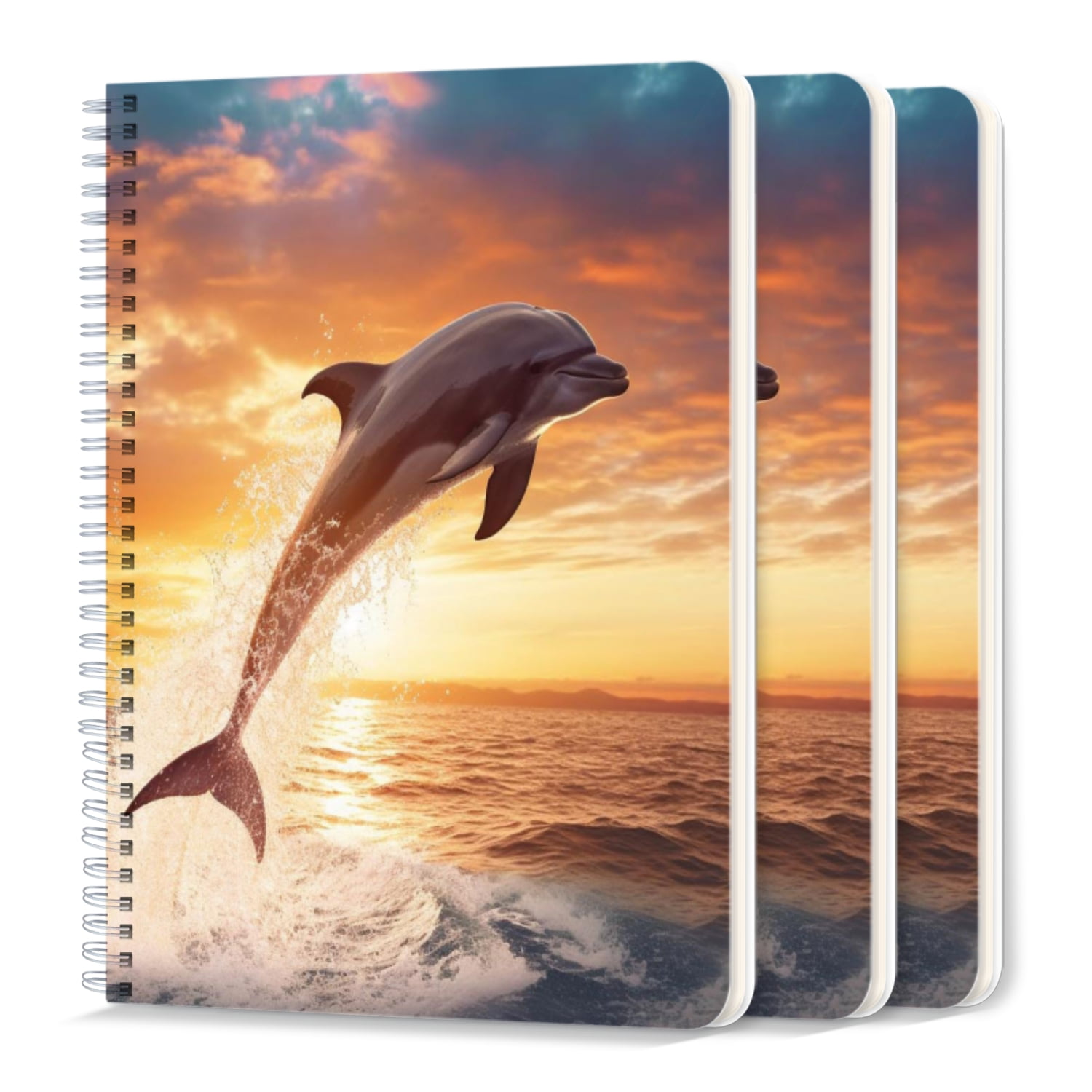 Spiral Journal Notebook,50 Sheets A5 College Ruled Notebook/Journal 3 ...