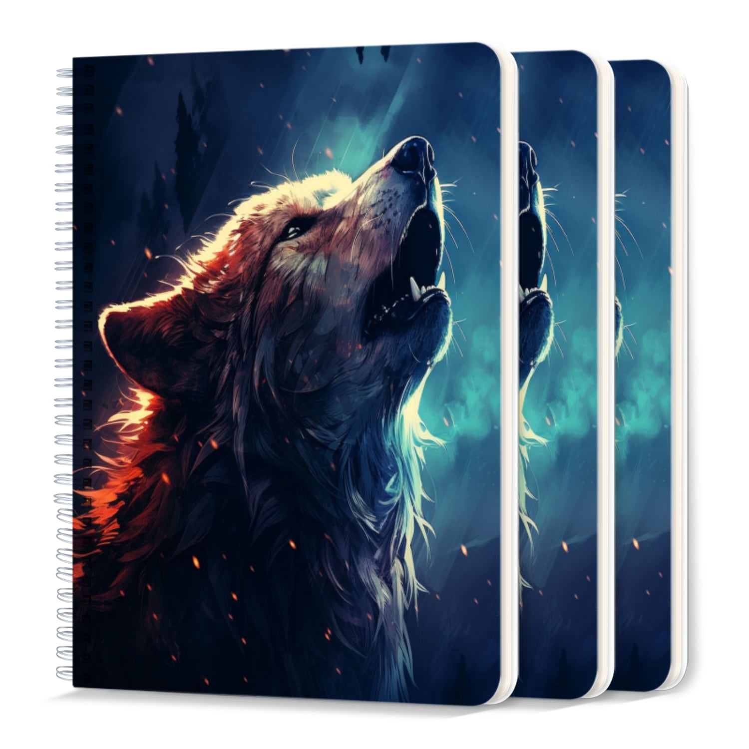 Spiral Journal Notebook,50 Sheets A5 College Ruled Notebook/Journal 3 ...