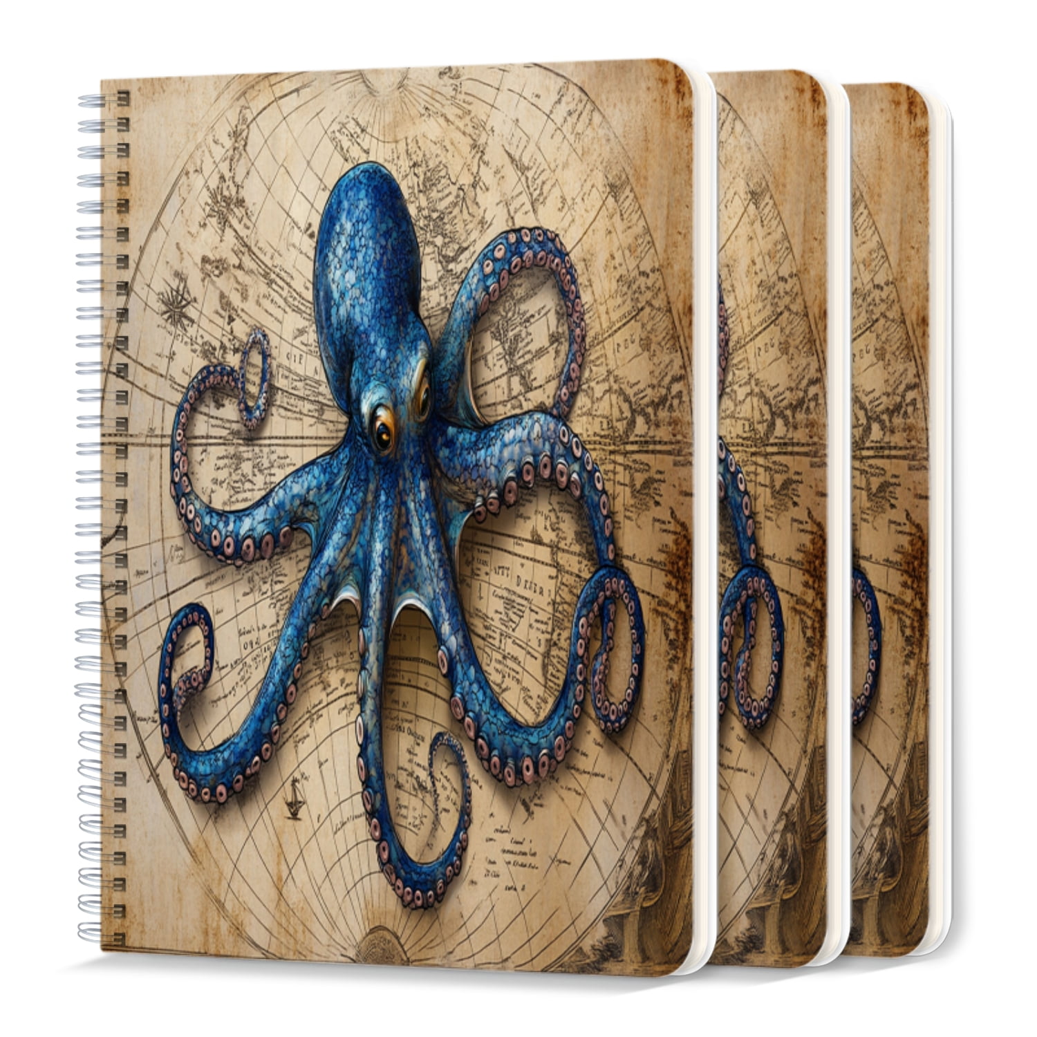 Spiral Journal Notebook,50 Sheets A5 College Ruled Notebook/Journal 3 ...