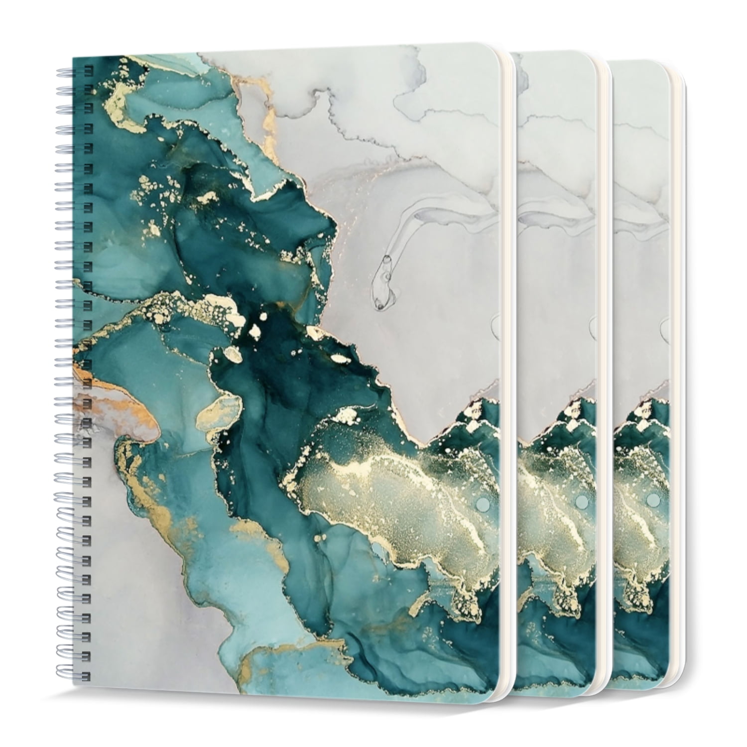 Spiral Journal Notebook,50 Sheets A5 College Ruled Notebook/Journal 3 ...