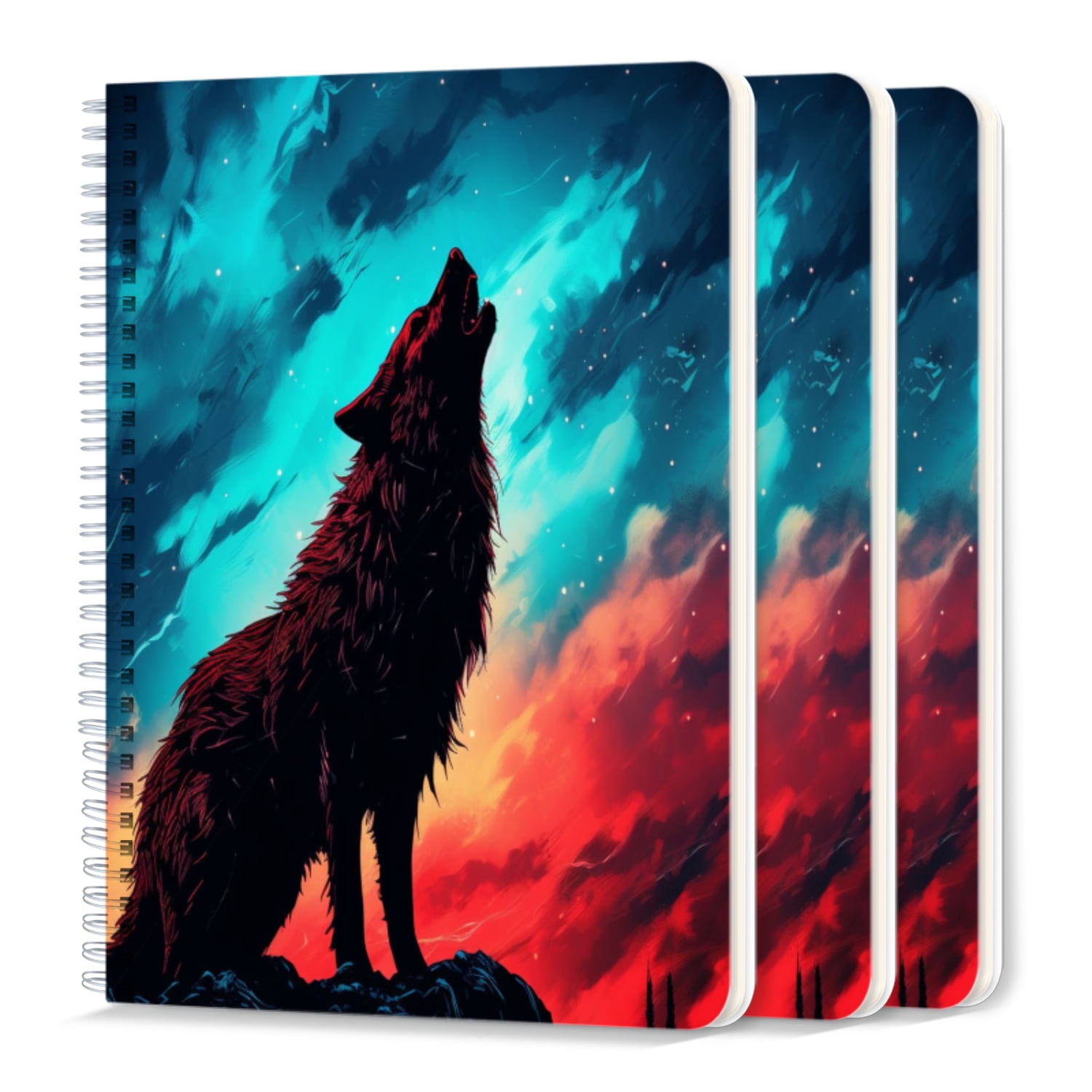 Spiral Journal Notebook,50 Sheets A5 College Ruled Notebook/Journal 3 ...