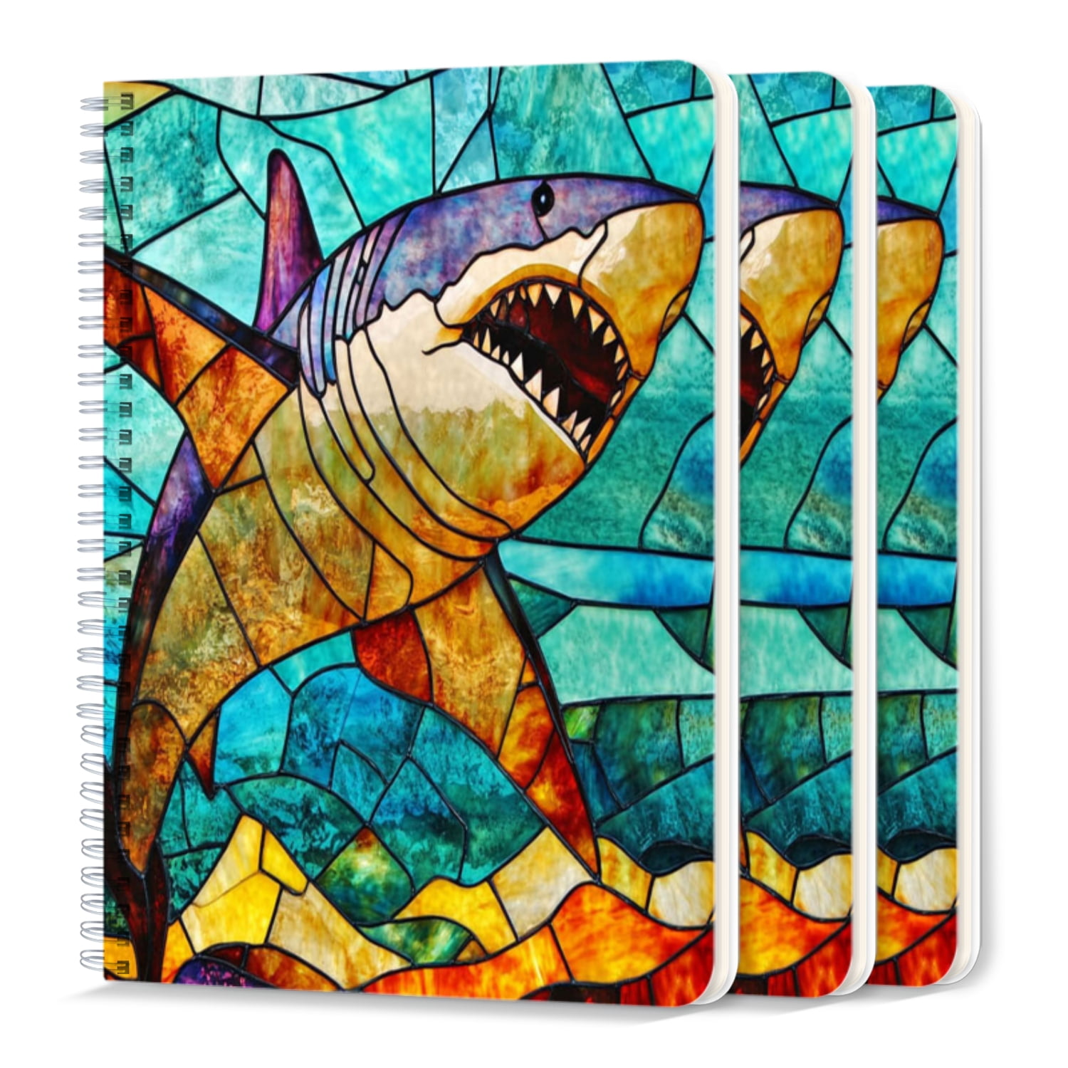 Spiral Journal Notebook,50 Sheets A5 College Ruled Notebook/Journal 3 ...