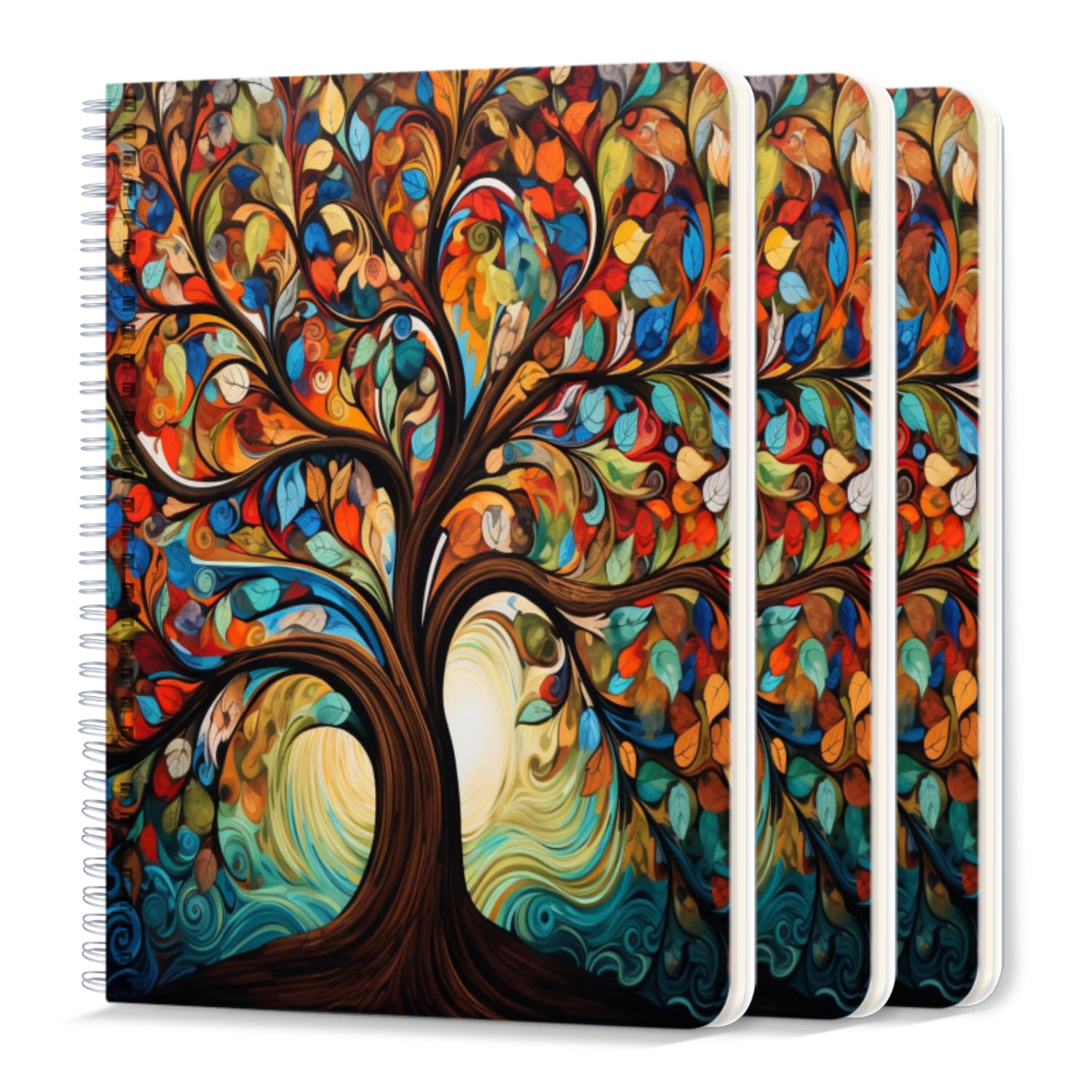 Spiral Journal Notebook,50 Sheets A5 College Ruled Notebook/Journal 3 ...