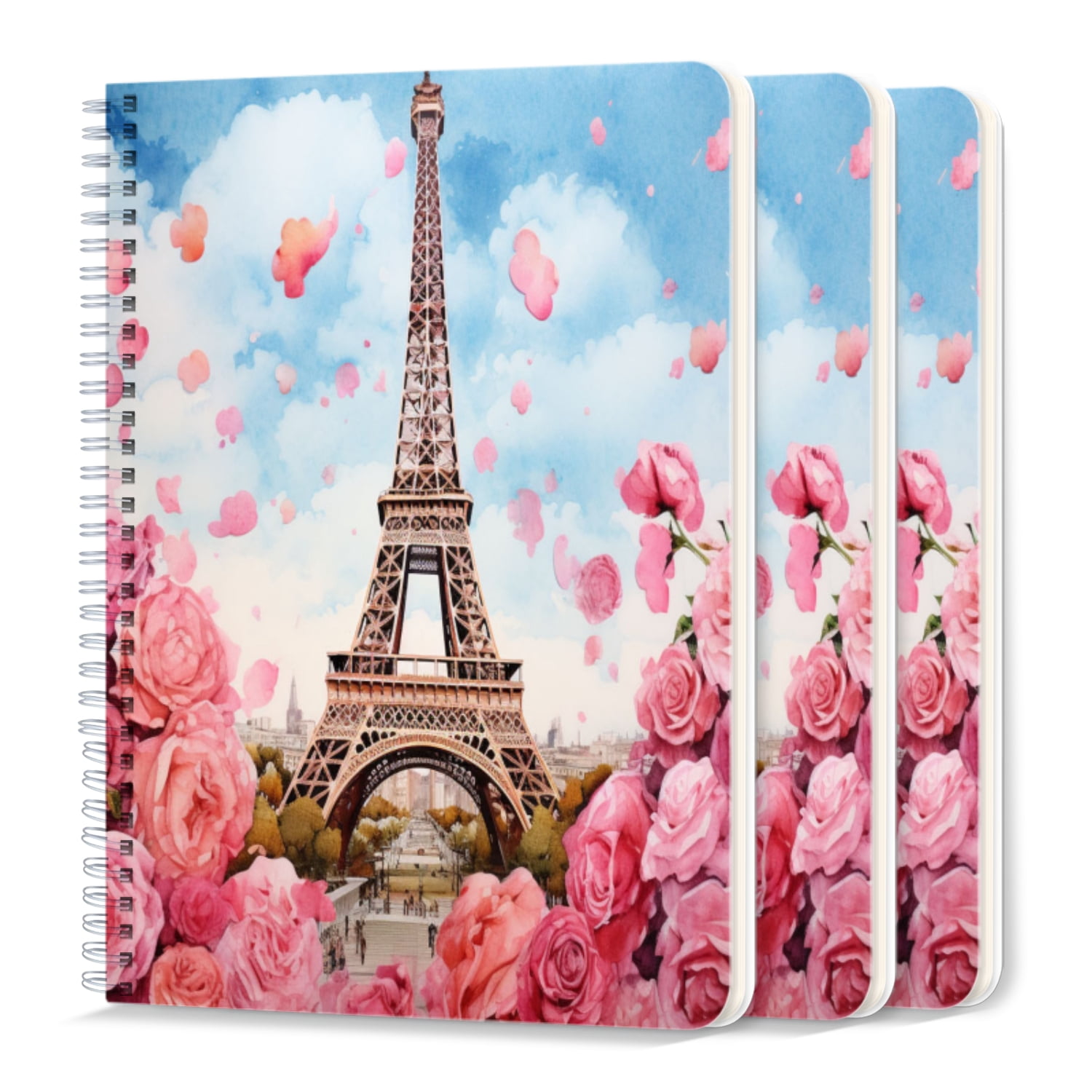 Spiral Journal Notebook,50 Sheets A5 College Ruled Notebook/Journal 3 ...