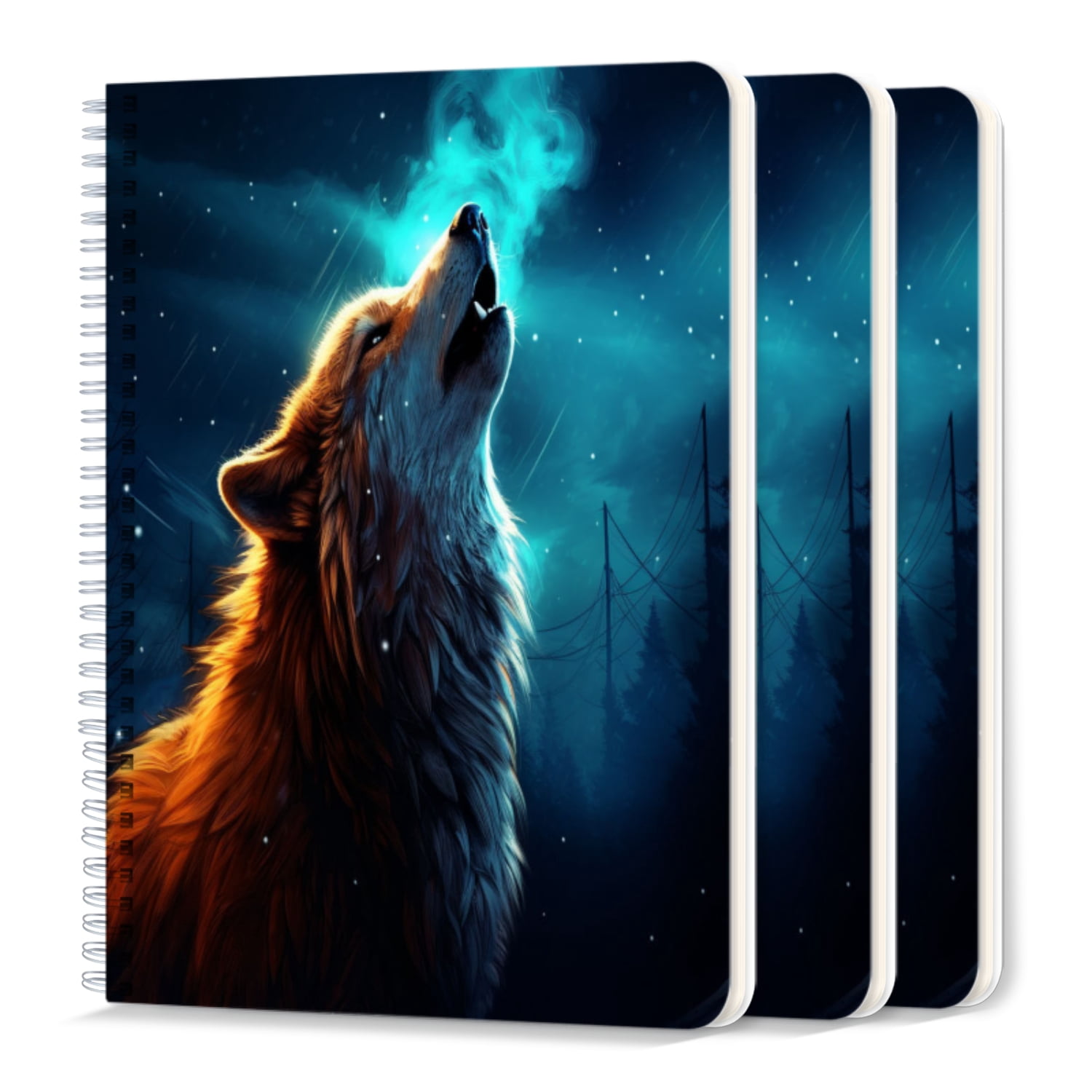 Spiral Journal Notebook,50 Sheets A5 College Ruled Notebook/Journal 3 ...