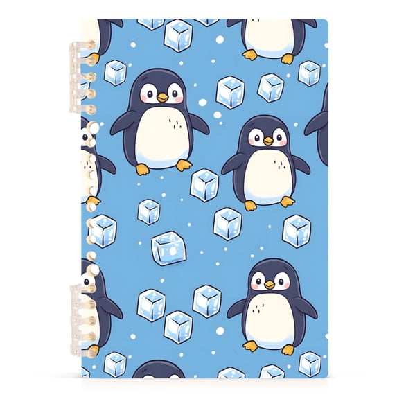 Spiral Journal Notebook Animal World Antarctic Penguin A5 Lined ...