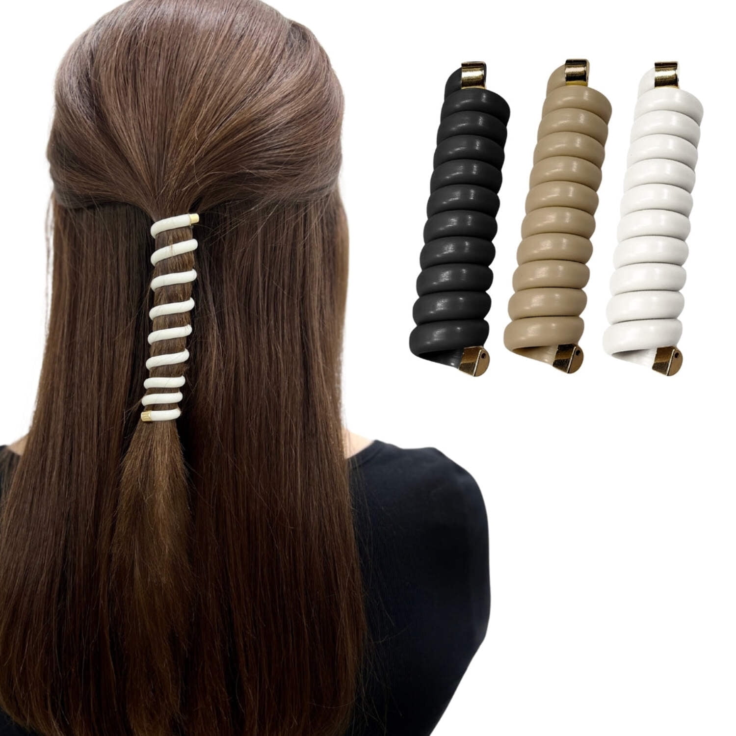 Spiral Lock Hair Coils - 3pc - Walmart.com