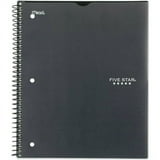 Spiral Notebook 1 Subject Wide Ruled Customizable - Assorted Colors by ...