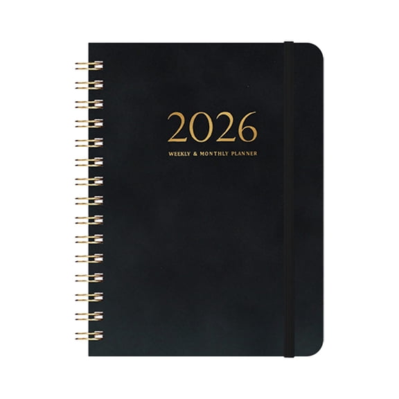 Planner 2024-2025 A5 Coil Notebook 2024 Weekly Schedule Notebook Daily ...