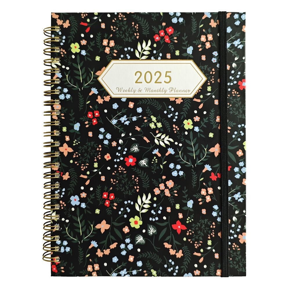 Spiral Notebook Clearance, 2025 English Schedule A5 Plan Book With ...