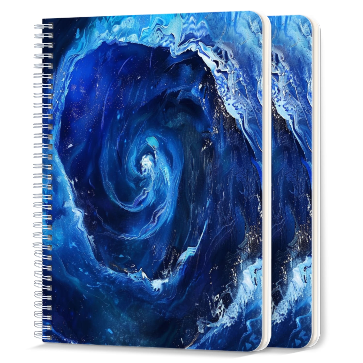 Spiral Notebook,College Ruled Journal,8.26" x 5.71" 50 Sheets/100 Pages ...