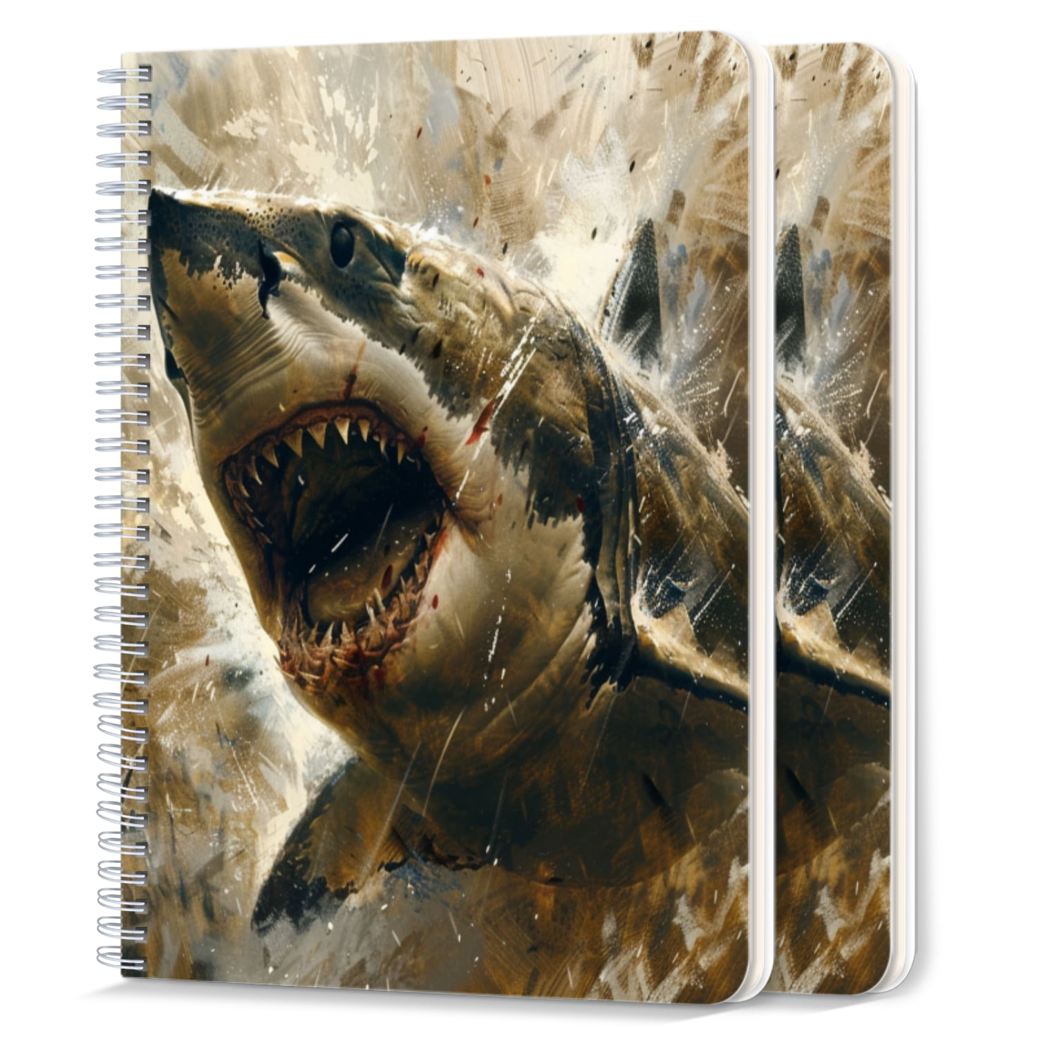 Spiral Notebook,College Ruled Journal,8.26" x 5.71" 50 Sheets/100 Pages ...