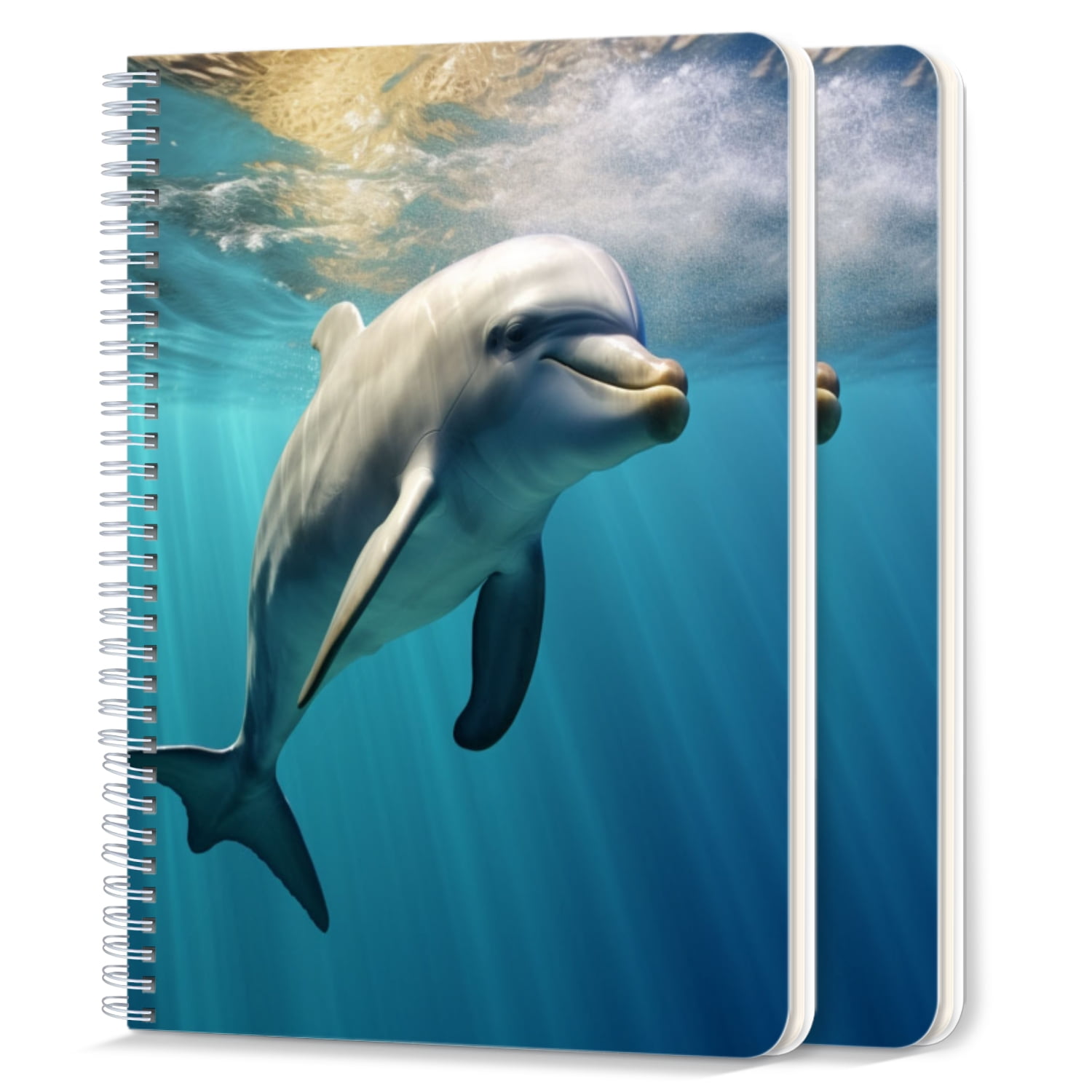 Spiral Notebook,College Ruled Journal,8.26" x 5.71" 50 Sheets/100 Pages ...