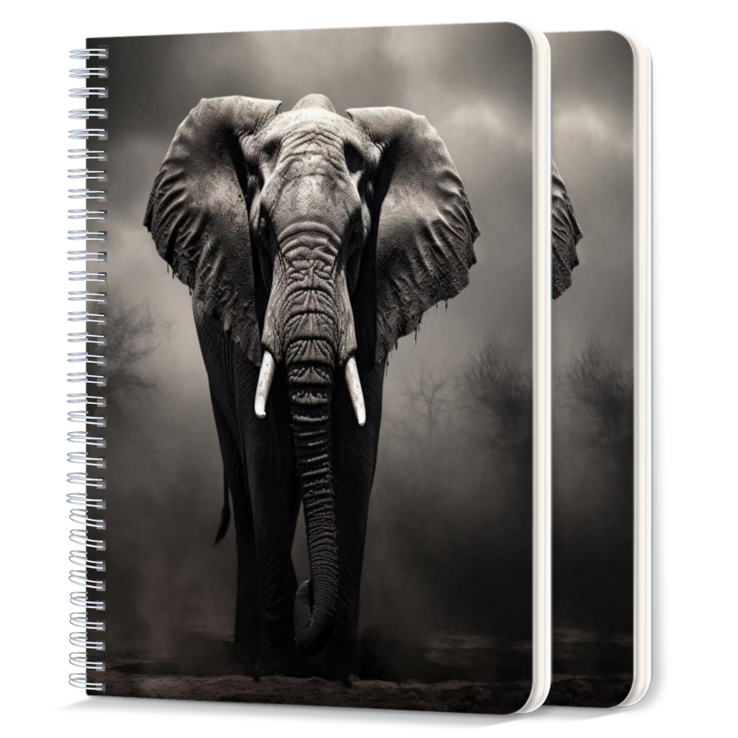 Spiral Notebook,College Ruled Journal,8.26" x 5.71" 50 Sheets/100 Pages ...