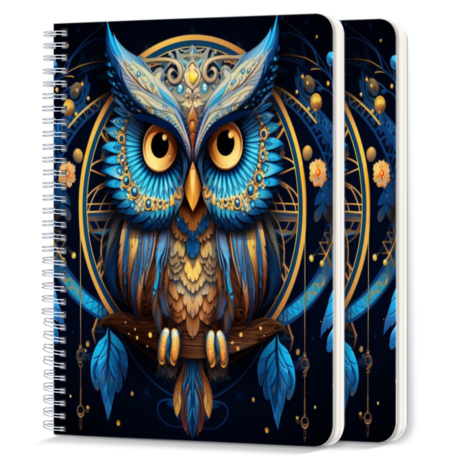 Spiral Notebook,College Ruled Journal,8.26" x 5.71" 50 Sheets/100 Pages ...