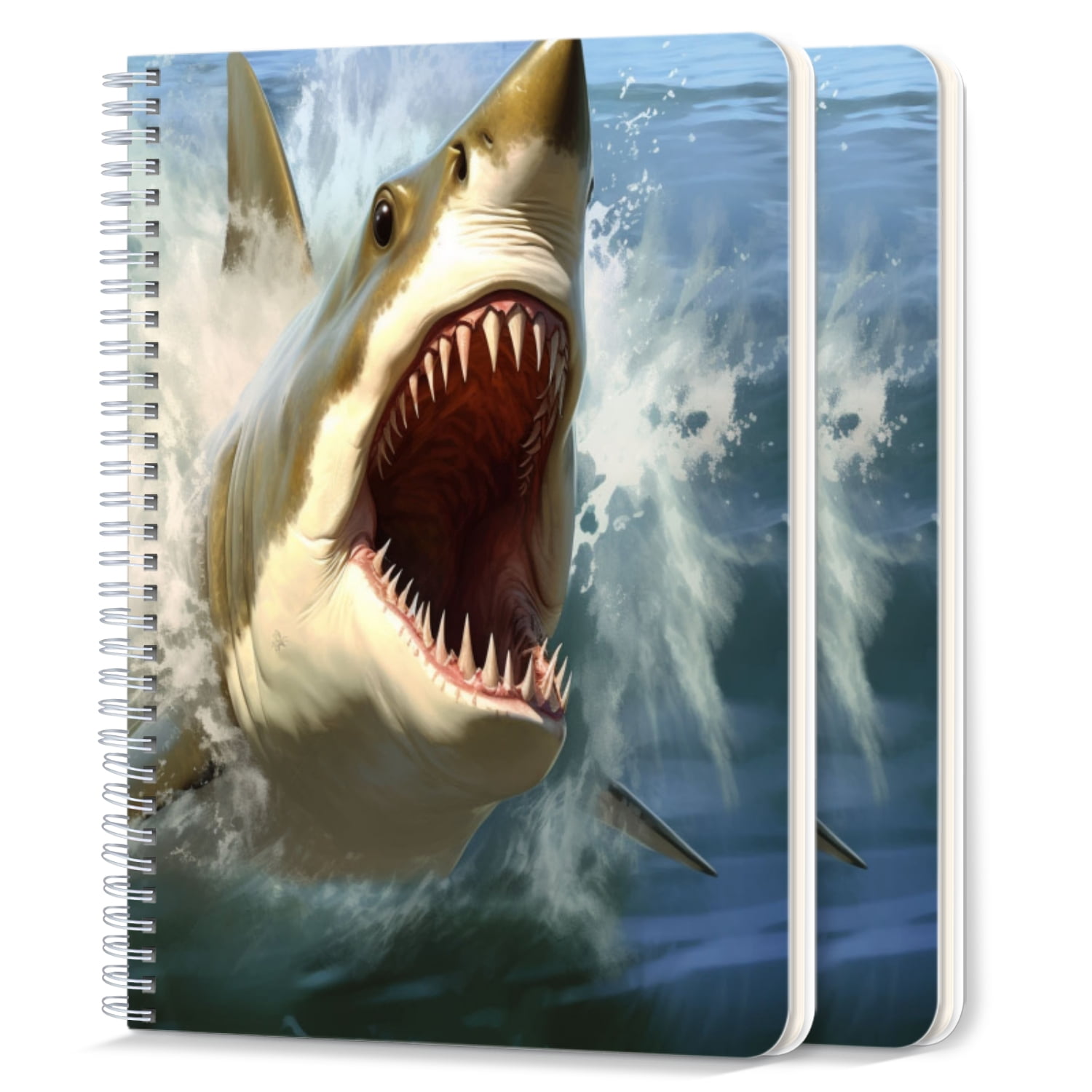 Spiral Notebook,College Ruled Journal,8.26" x 5.71" 50 Sheets/100 Pages ...
