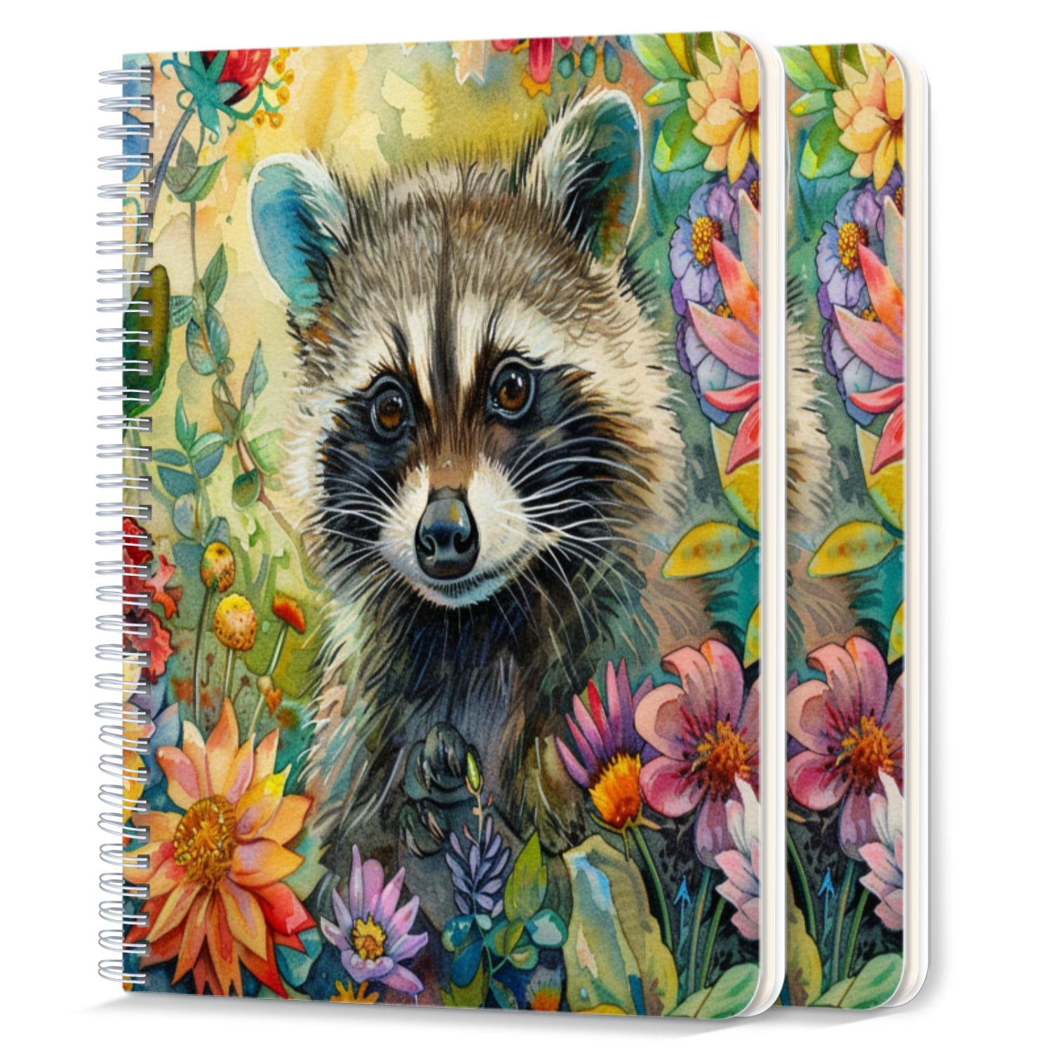 Spiral Notebook,College Ruled Journal,8.26" x 5.71" 50 Sheets/100 Pages ...