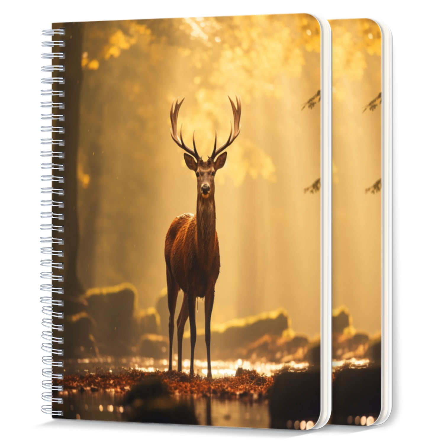 Spiral Notebook,College Ruled Journal,8.26" x 5.71" 50 Sheets/100 Pages ...