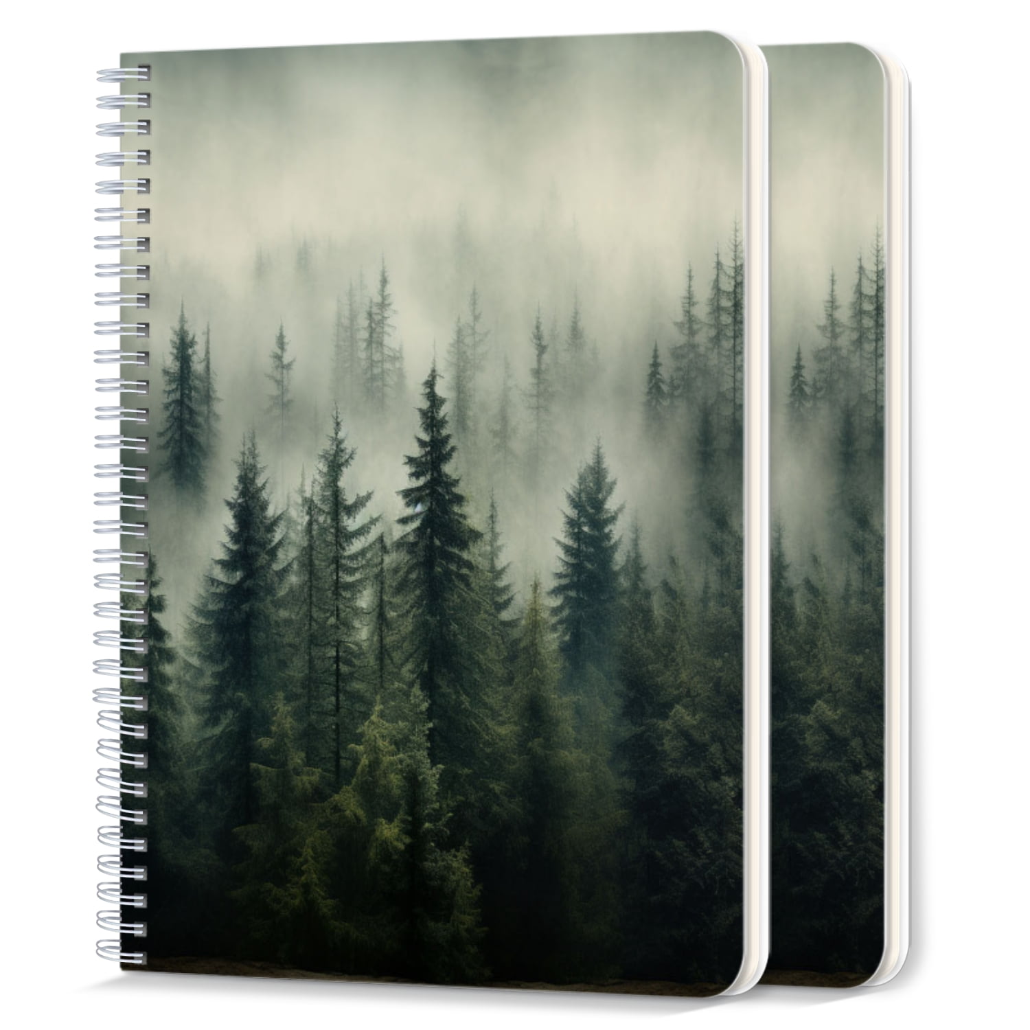 Spiral Notebook,College Ruled Journal,8.26" x 5.71" 50 Sheets/100 Pages ...