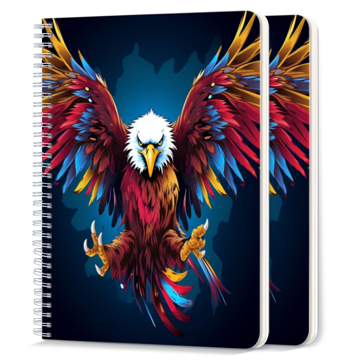 Spiral Notebook,College Ruled Journal,8.26" x 5.71" 50 Sheets/100 Pages ...