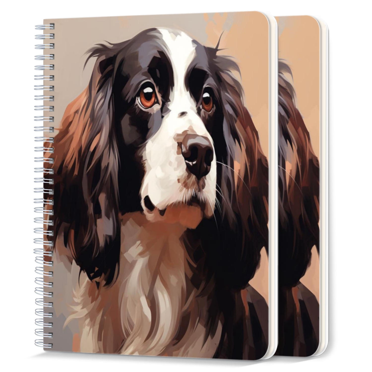 Spiral Notebook,College Ruled Journal,8.26" x 5.71" 50 Sheets/100 Pages ...