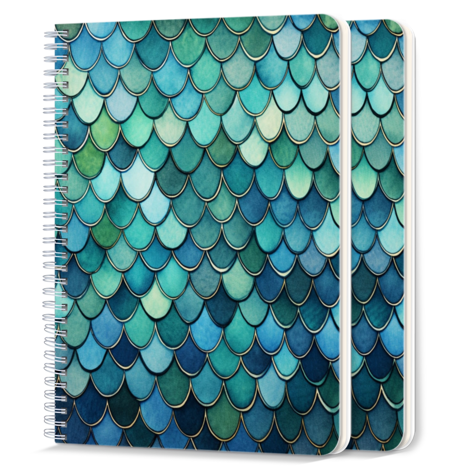 Spiral Notebook,College Ruled Journal,8.26" x 5.71" 50 Sheets/100 Pages ...