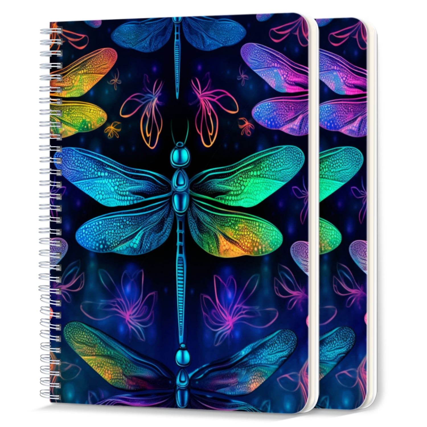 Spiral Notebook,College Ruled Journal,8.26" x 5.71" 50 Sheets/100 Pages ...