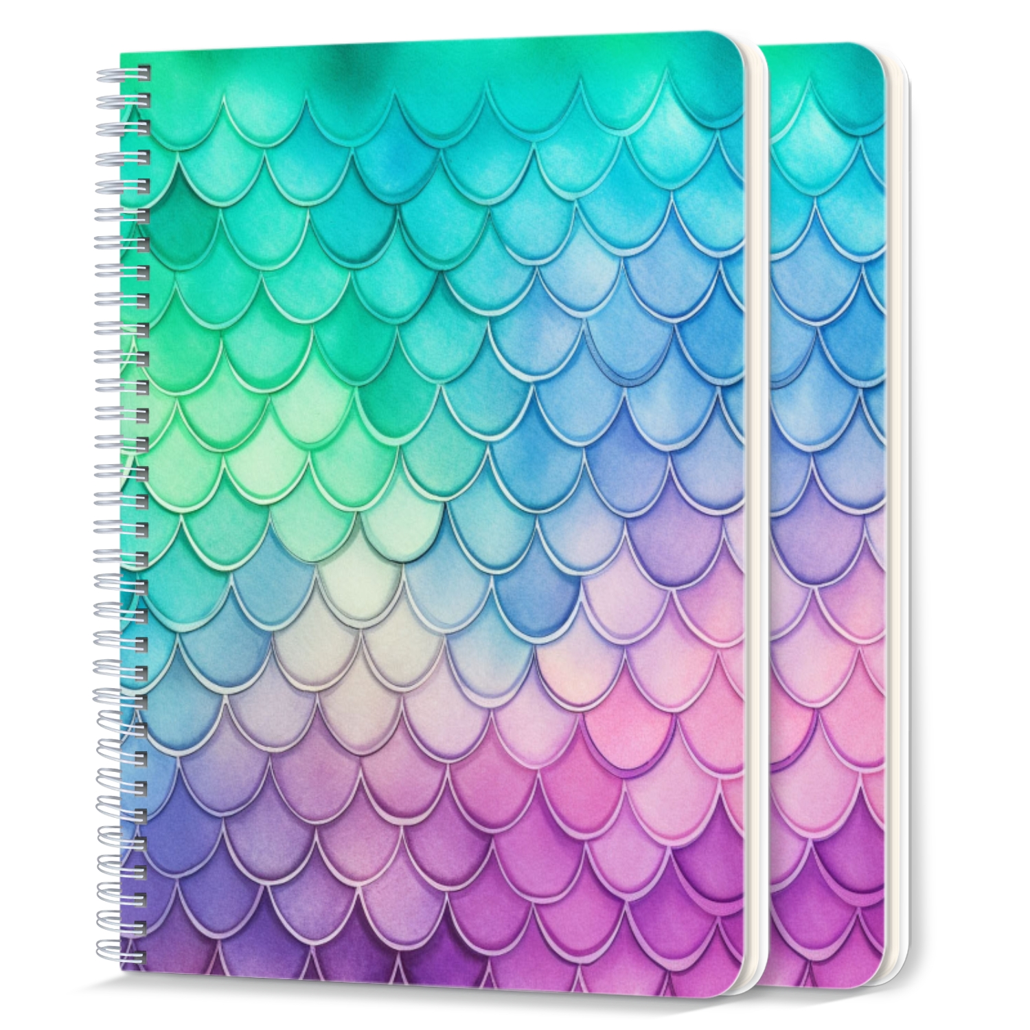 Spiral Notebook,College Ruled Journal,8.26" x 5.71" 50 Sheets/100 Pages ...